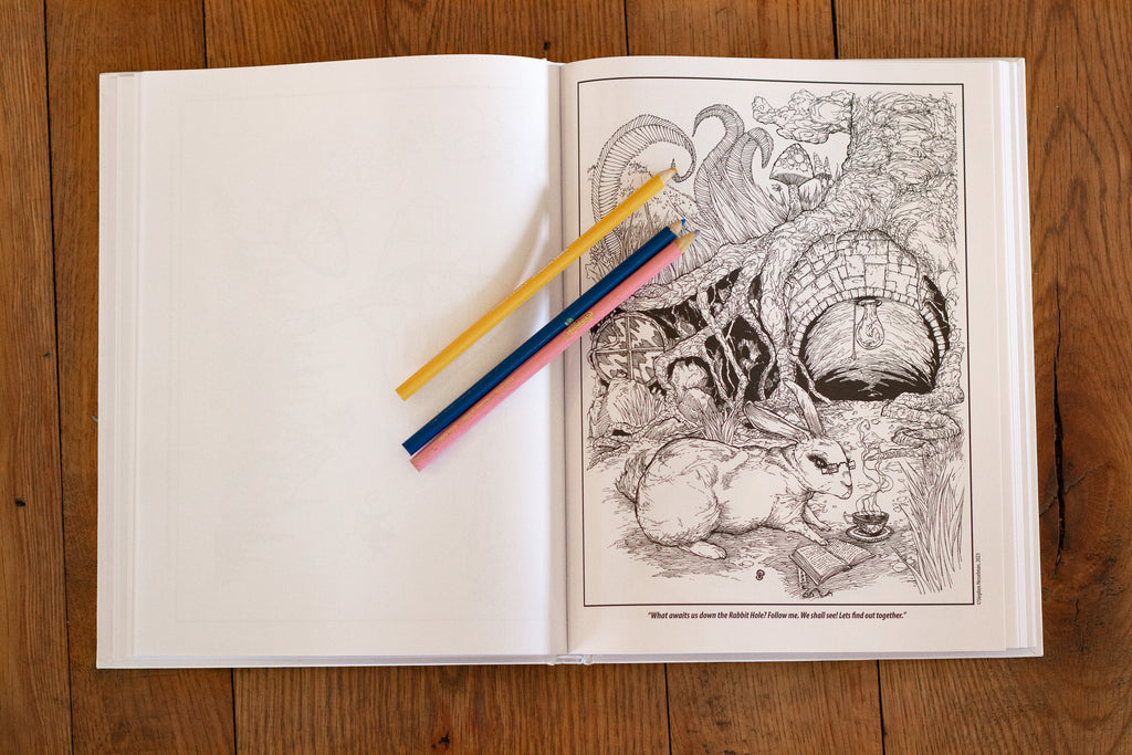 Serial Adventures and Daydreams: An All-Ages Coloring Book by Stephen ...
