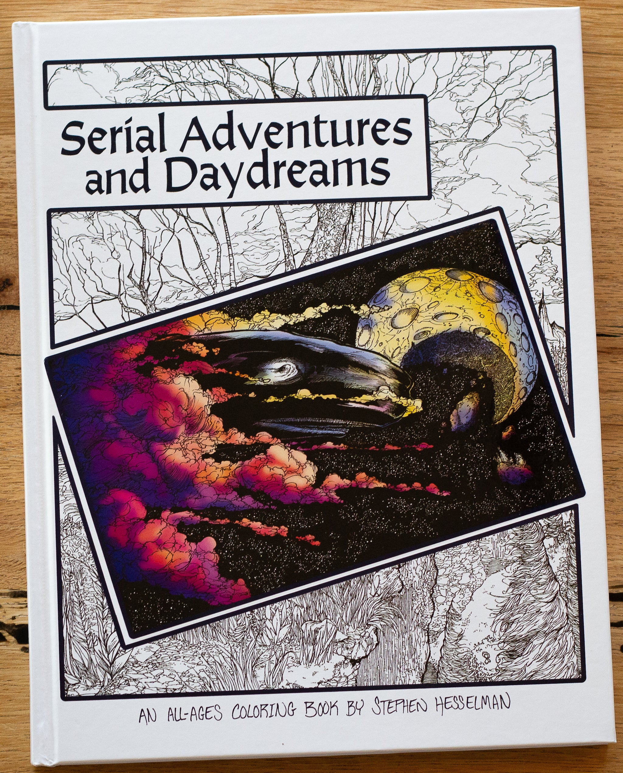 Serial Adventures and Daydreams: An All-Ages Coloring Book by Stephen ...